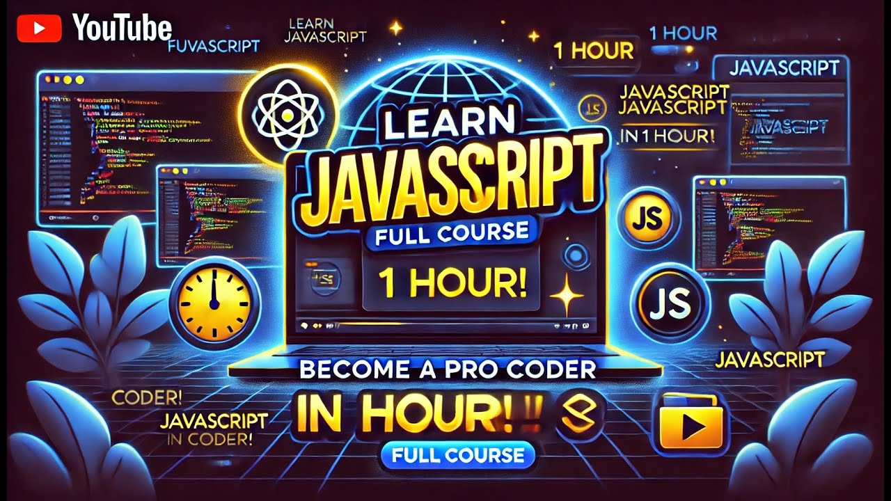 Learn Javascript In 1 Hours And Become A Pro Coder Javascript Full
