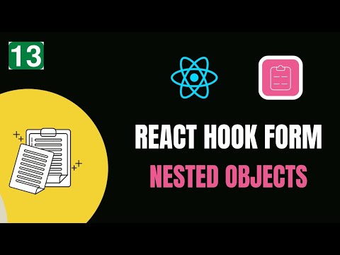 13 React Hook Form рџ ќ Nested Objectsрџљђ Codewithaswin Yt Reactjs