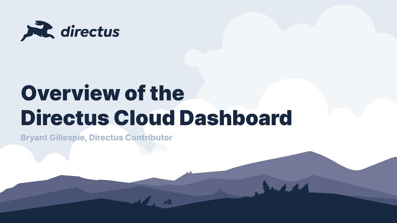 Directus Cloud Overview Youtube