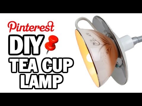 DIY Inspo: Tea cup lights!