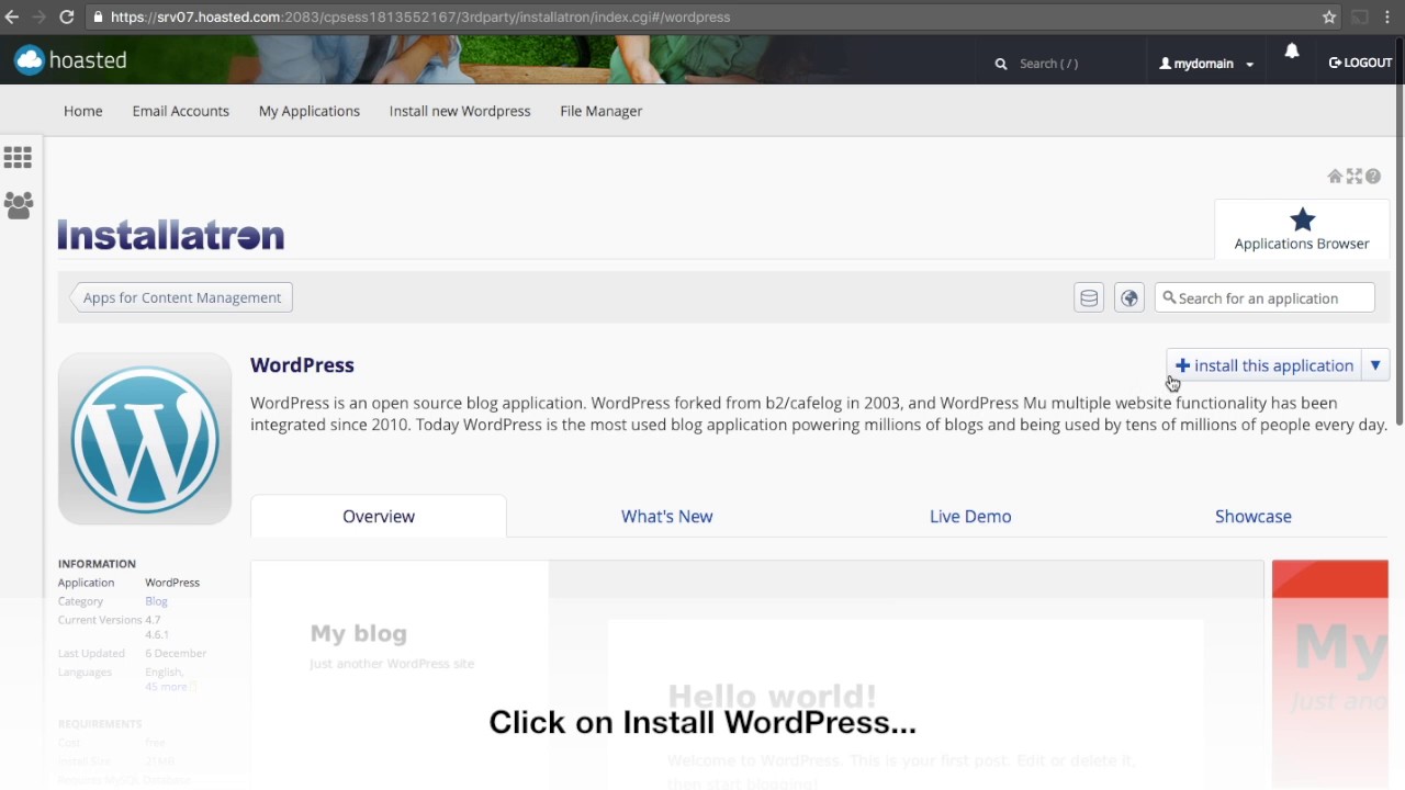 Wordpress Tutorial Youtube