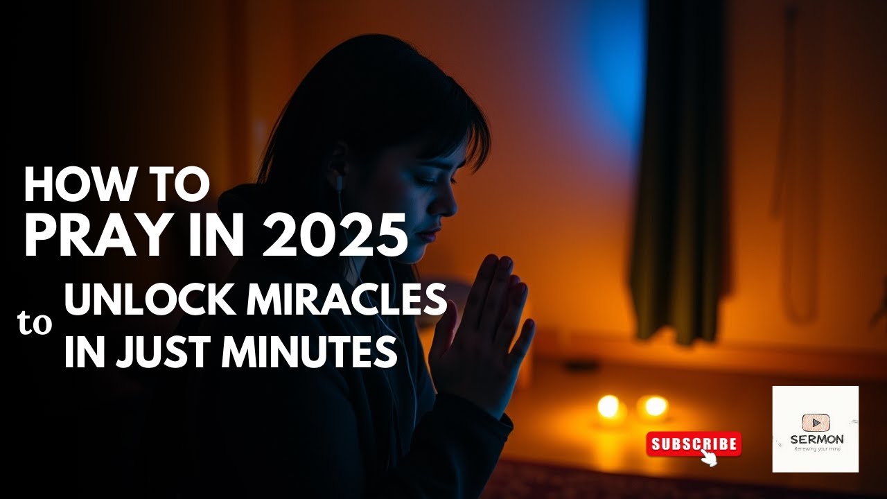 How To Pray In 2025 To Unlock Miracles In Just Minutes Youtube