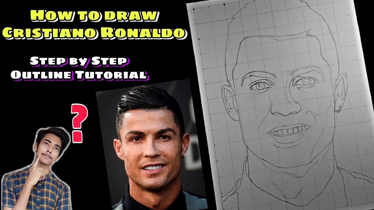 Ronaldo Drawing Easy Step By Step At Robert Connors Blog
