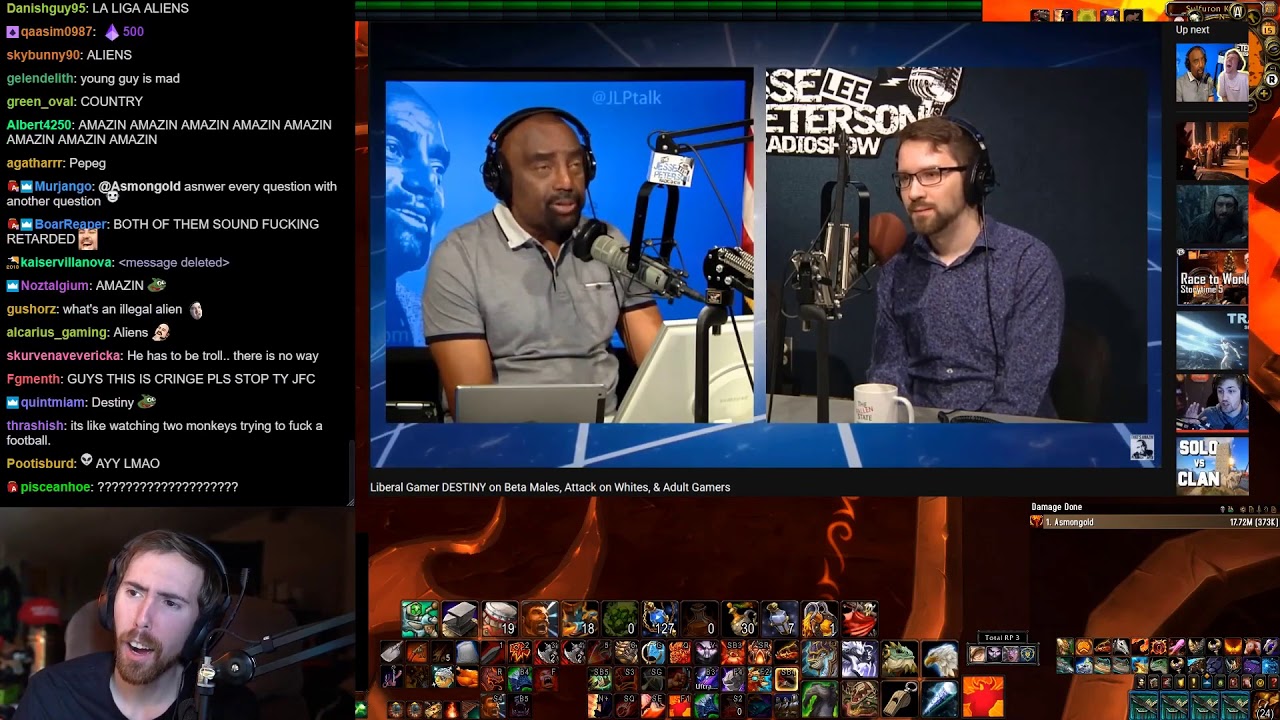 Asmongold Reacts To Liberal Gamer Destiny On Beta Males Attack On