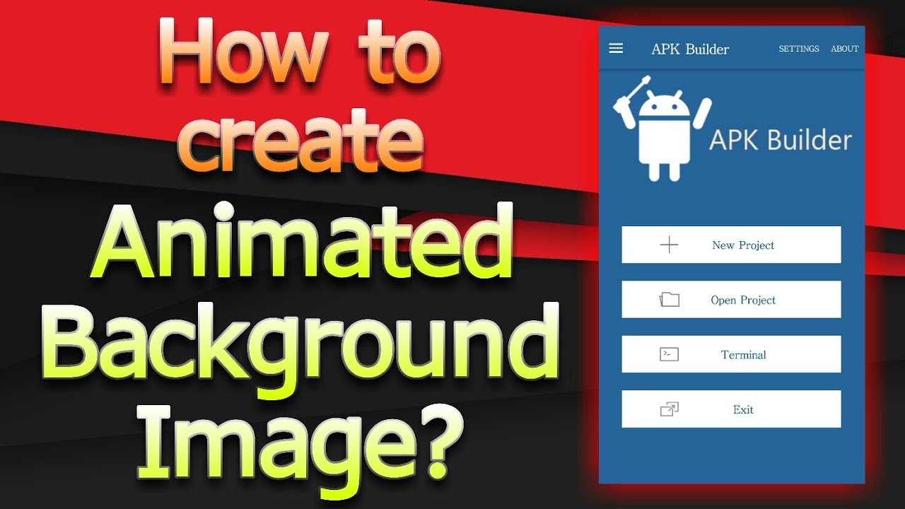 How To Create Animated Background Image Android Java Youtube