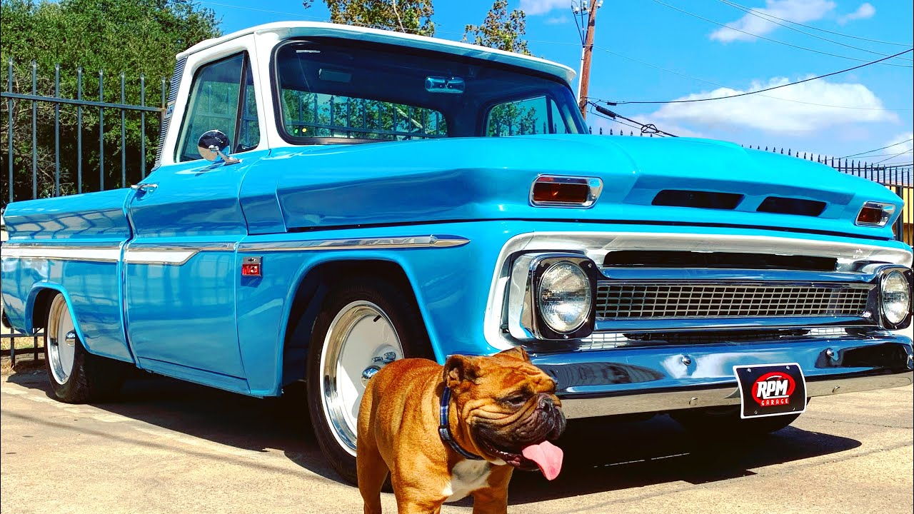 Wally Finds This Beautiful Baby Blue Classic Chevrolet C10 Truck Youtube