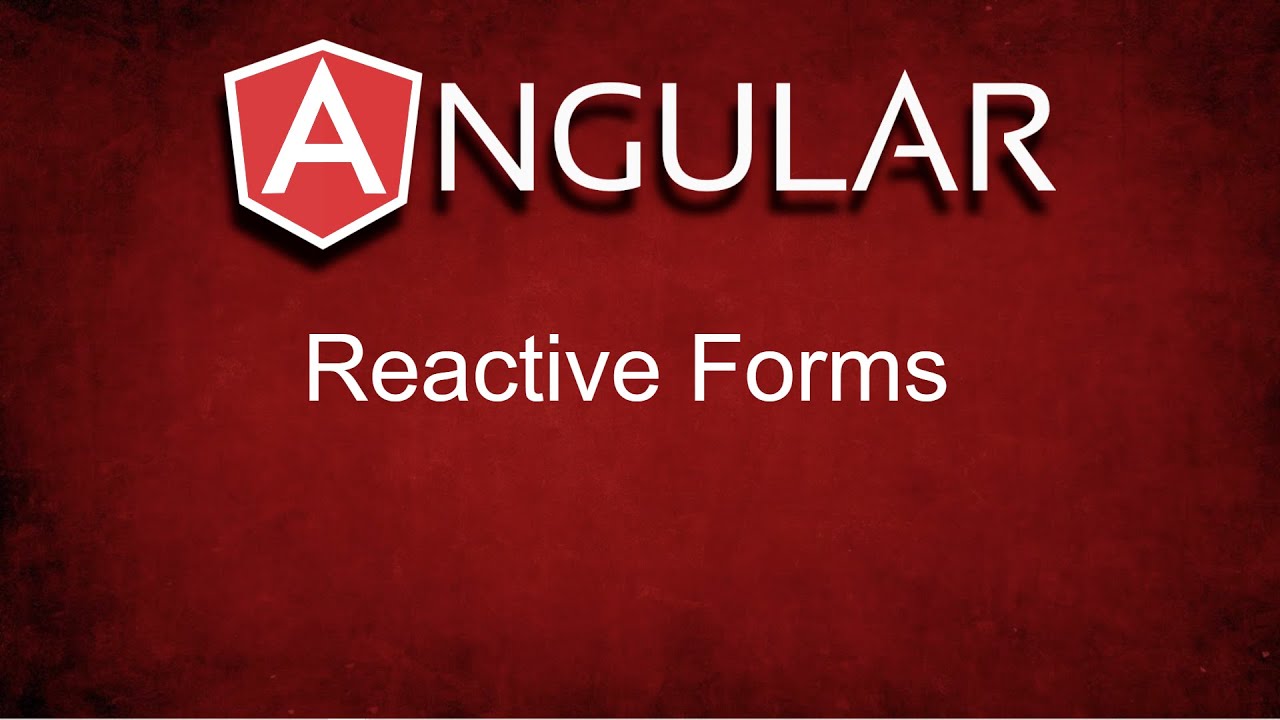 Angular Reactive Forms Youtube