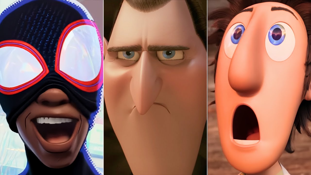 1 Second From Every Sony Animation Movie Youtube