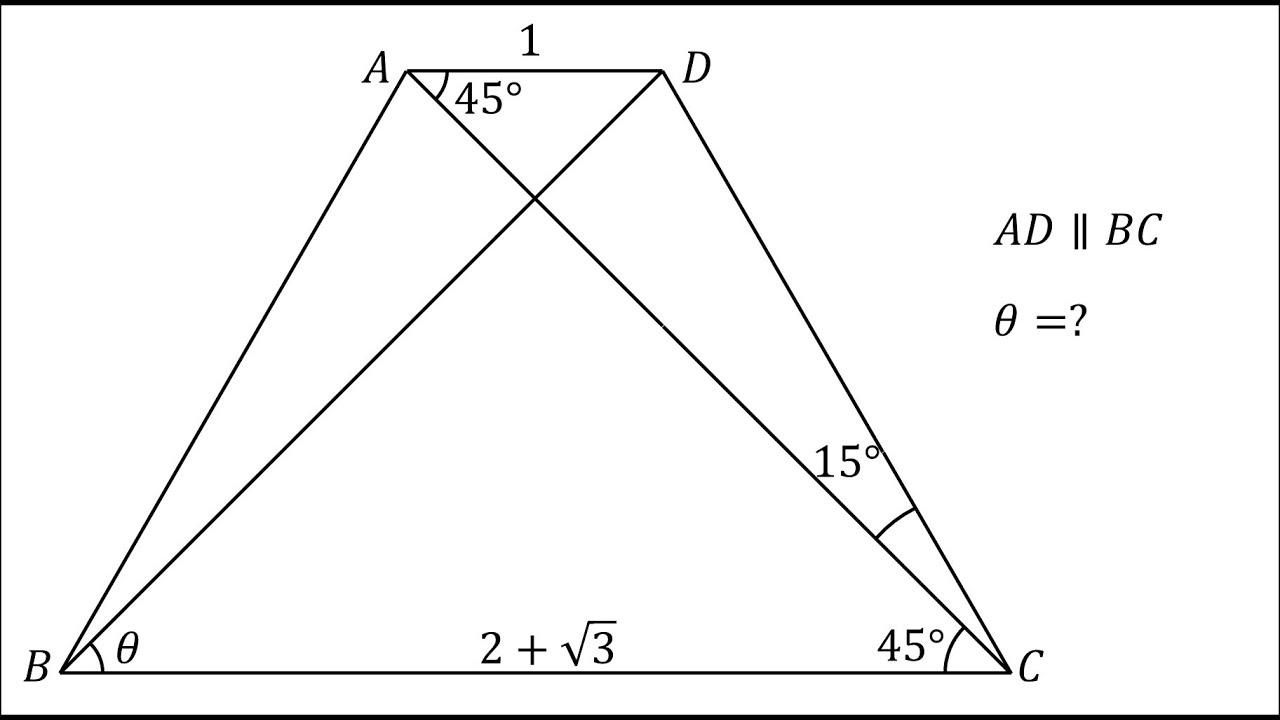 An Awesome Geometry Problem Geometry 16 Youtube