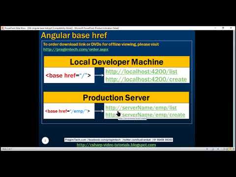 Angular Base Href Youtube