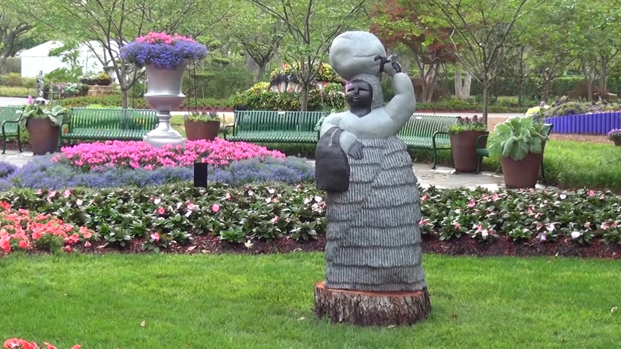 Zimsculpt At The Dallas Arboretum Youtube