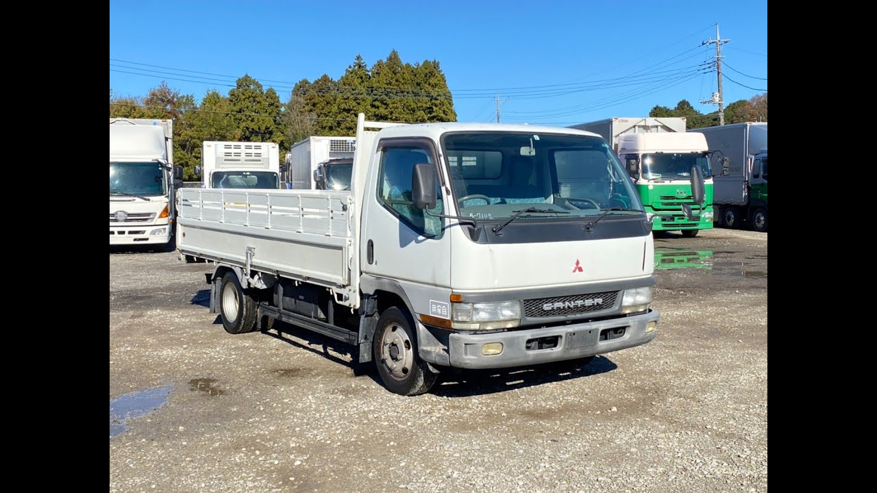 2000 Model Mitsubishi Canter Truck 4d33 Engine Youtube