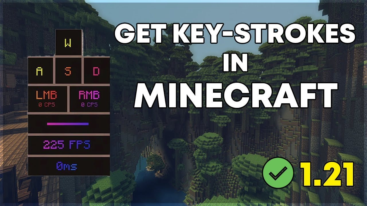 1 21 How To Download And Install Keystrokes Mod In Minecraft 1 21