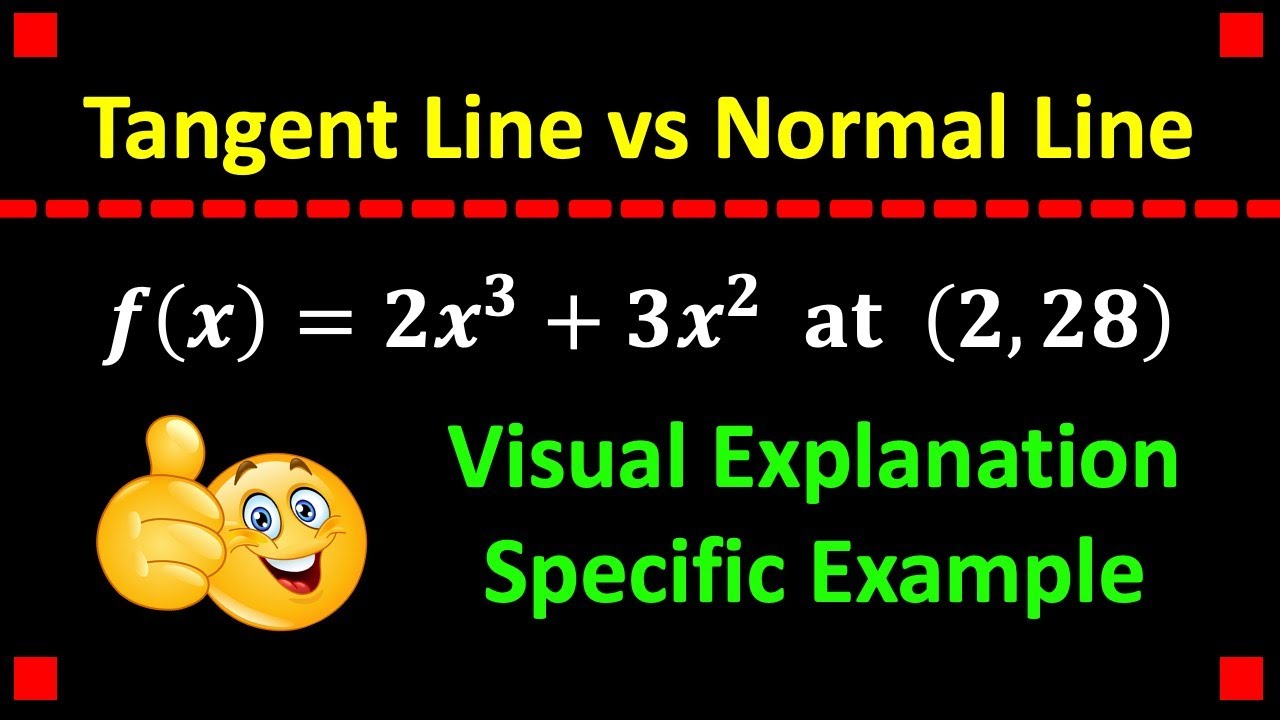Why Finding Tangent Normal Lines Is Easier Than You Think