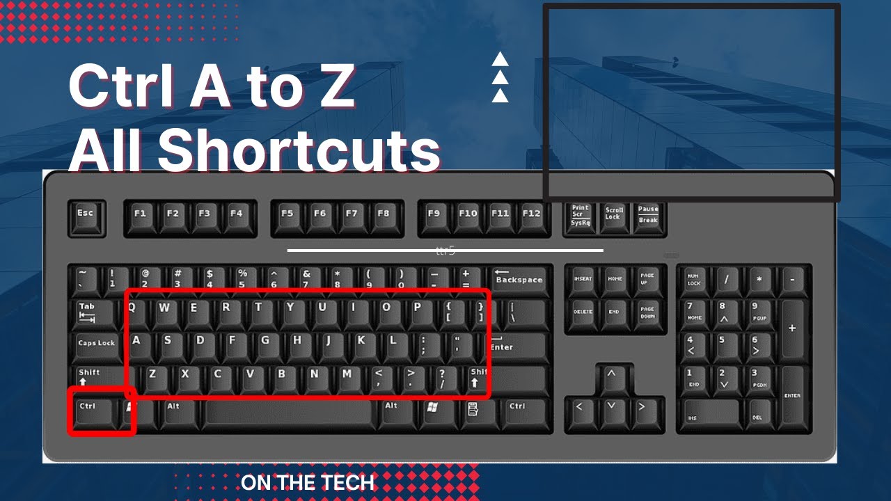Ctrl A To Z Keyboard Shortcut Key At Daniel Gilmore Blog