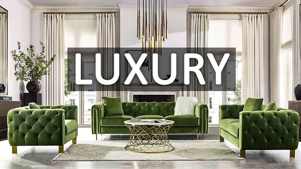 How To Make Luxury Sofas Watch Video Sofa Design Interior Design