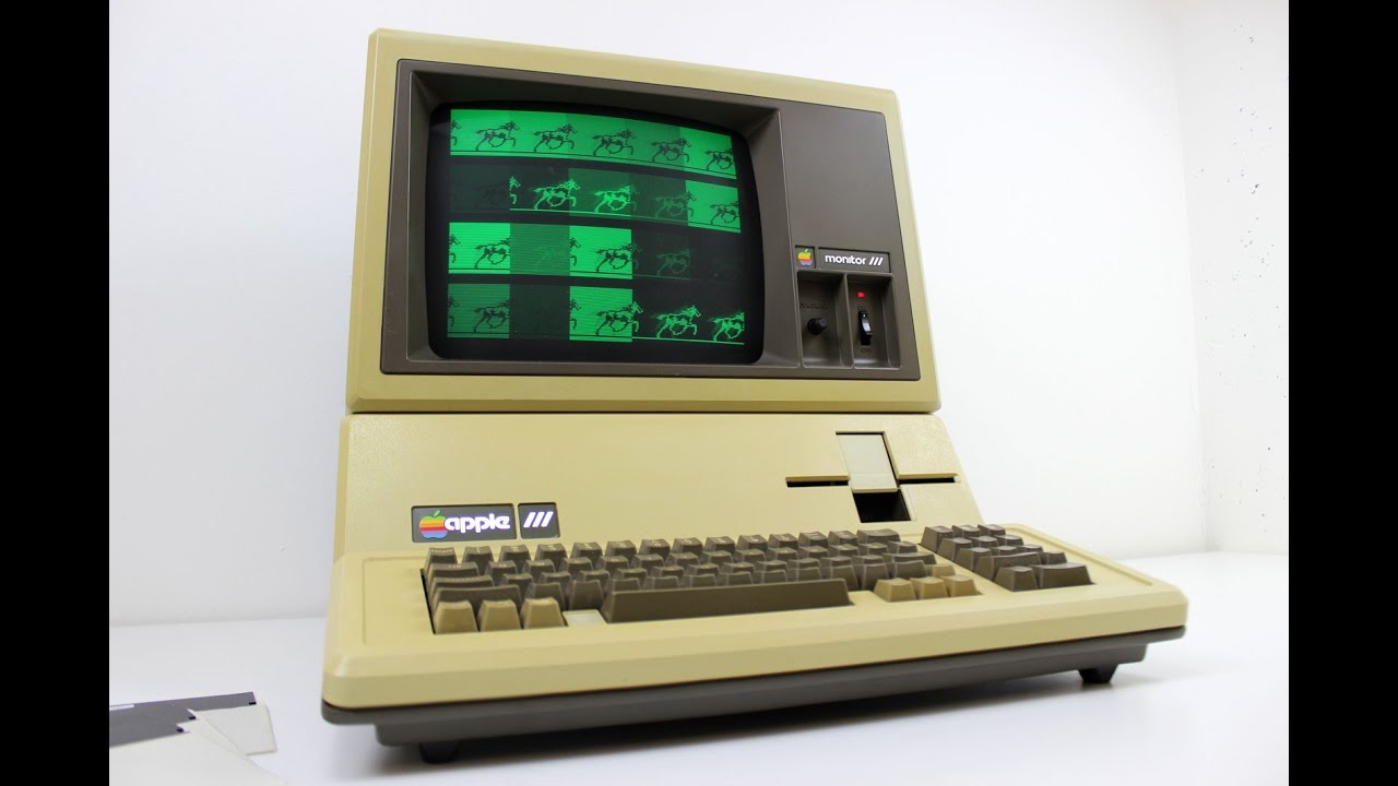 Apple Iii From 1981 Starting Some Software Youtube