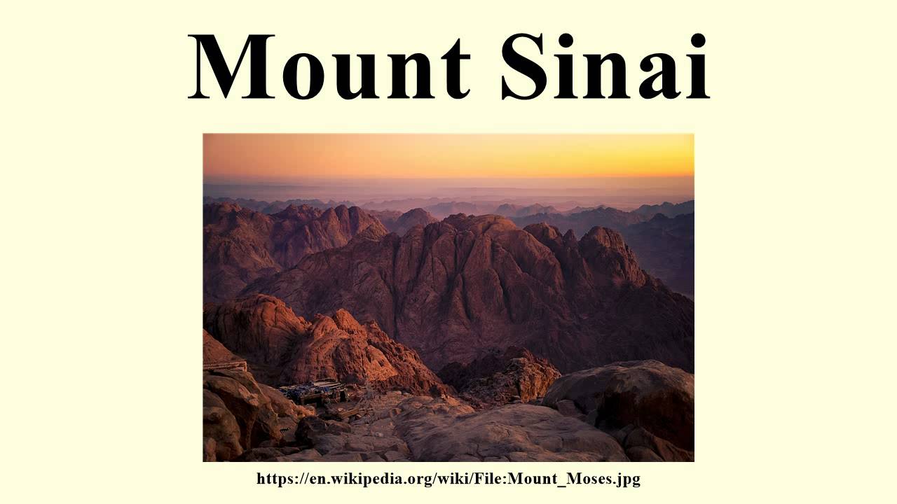 Mount Sinai Youtube