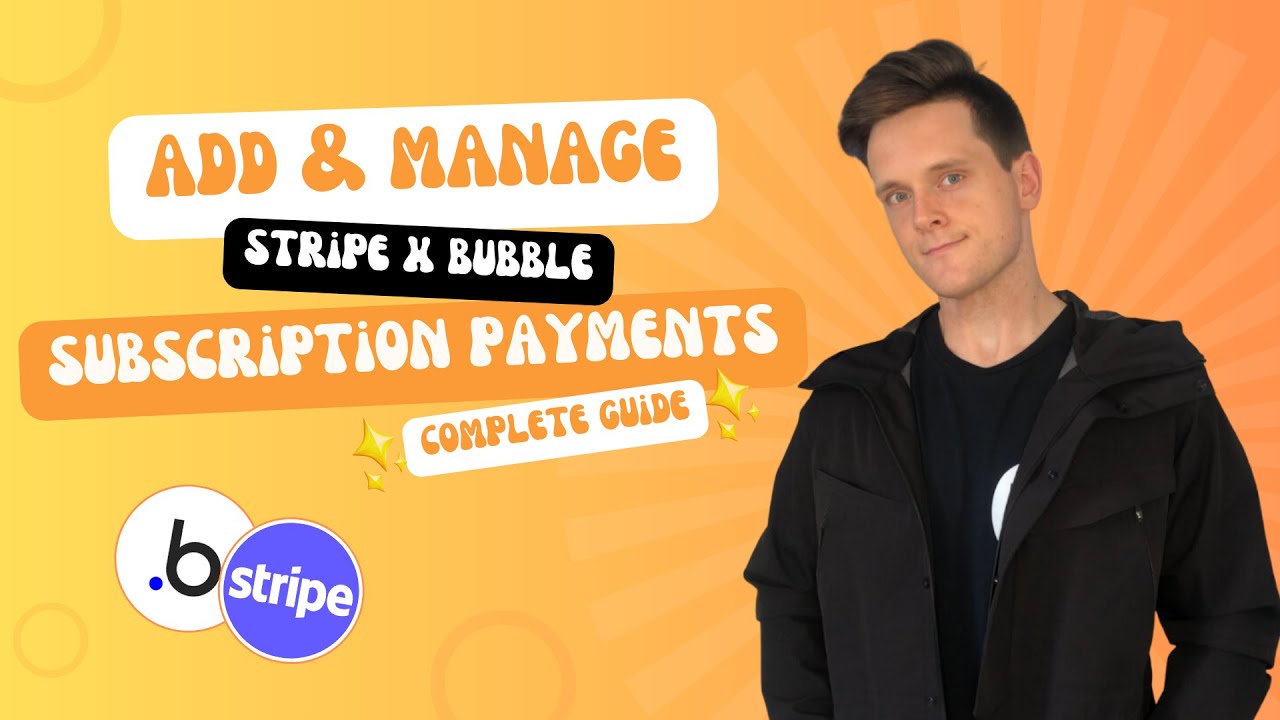 How To Add Manage Stripe Subscription Payments In Bubble Io
