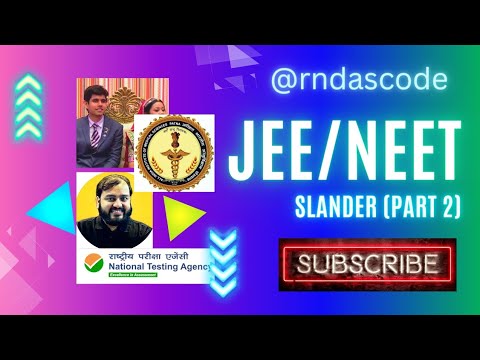 Jee Neet Slander Part 2 Youtube