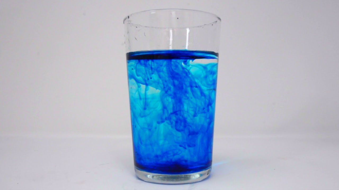 Diffusion Demonstration Using Squash And Water Youtube