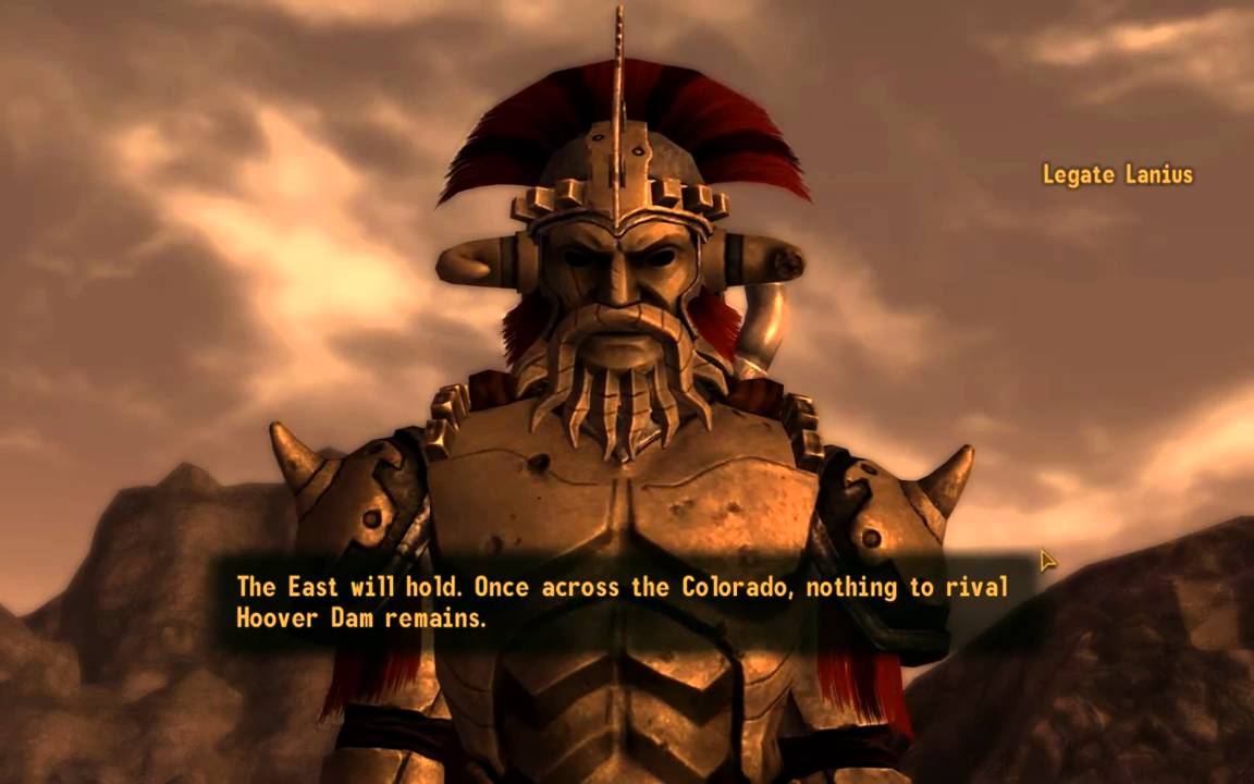 Fallout New Vegas Max Speech Final Boss Lanius Youtube