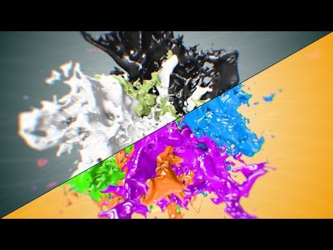 Liquid Paint Splash Logo After Effects Template Videohive