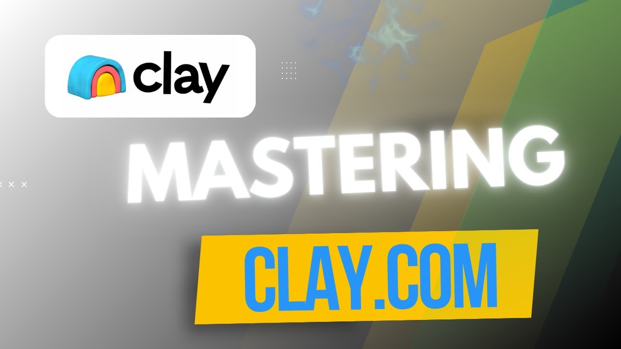 Mastering Clay Youtube