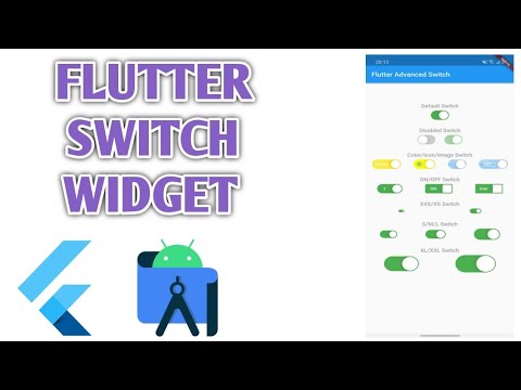 Flutter Switch Widgets How To Make Them Customize Them Youtube
