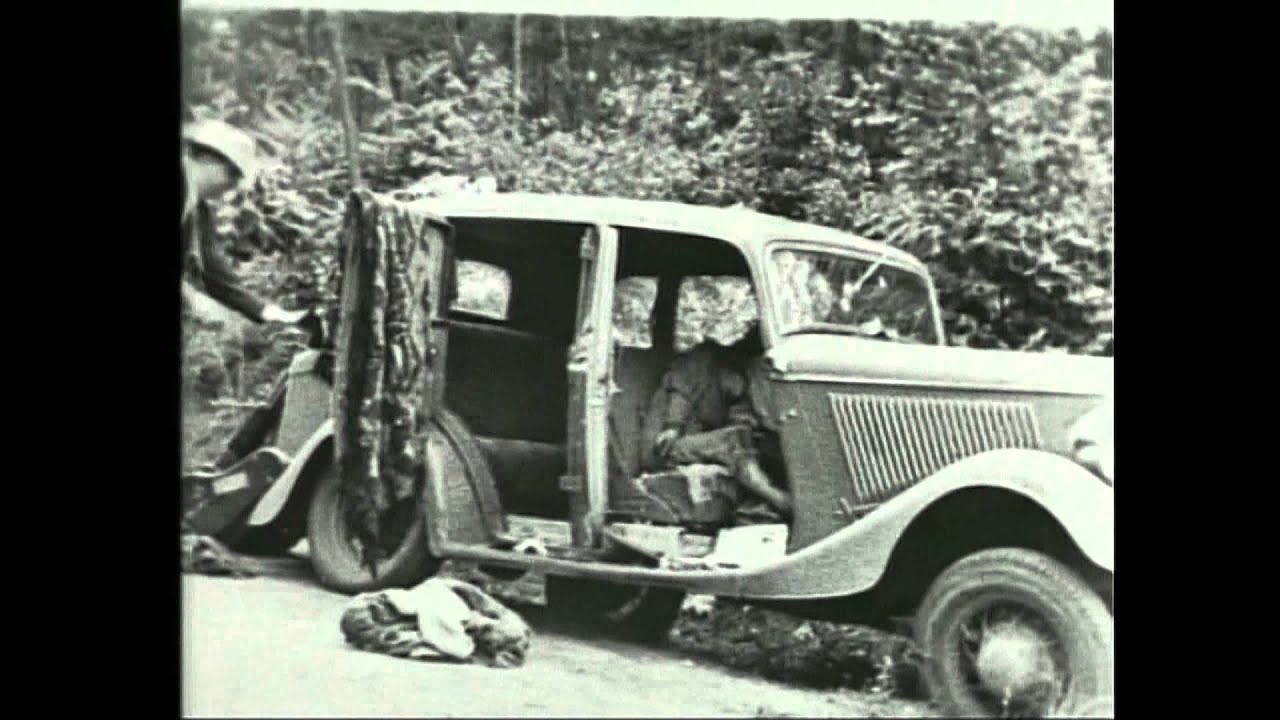 Bonnie And Clyde Ambush Re Enactment Youtube