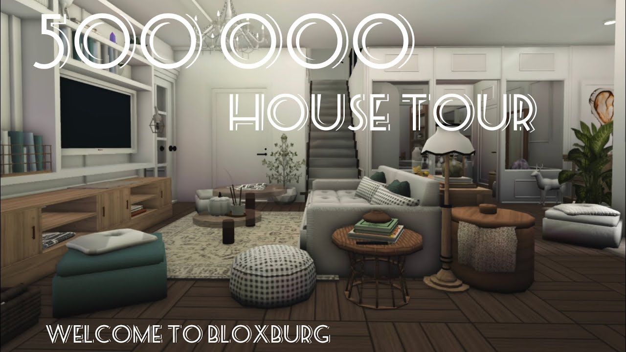 Bloxburg House Tour 500k Youtube