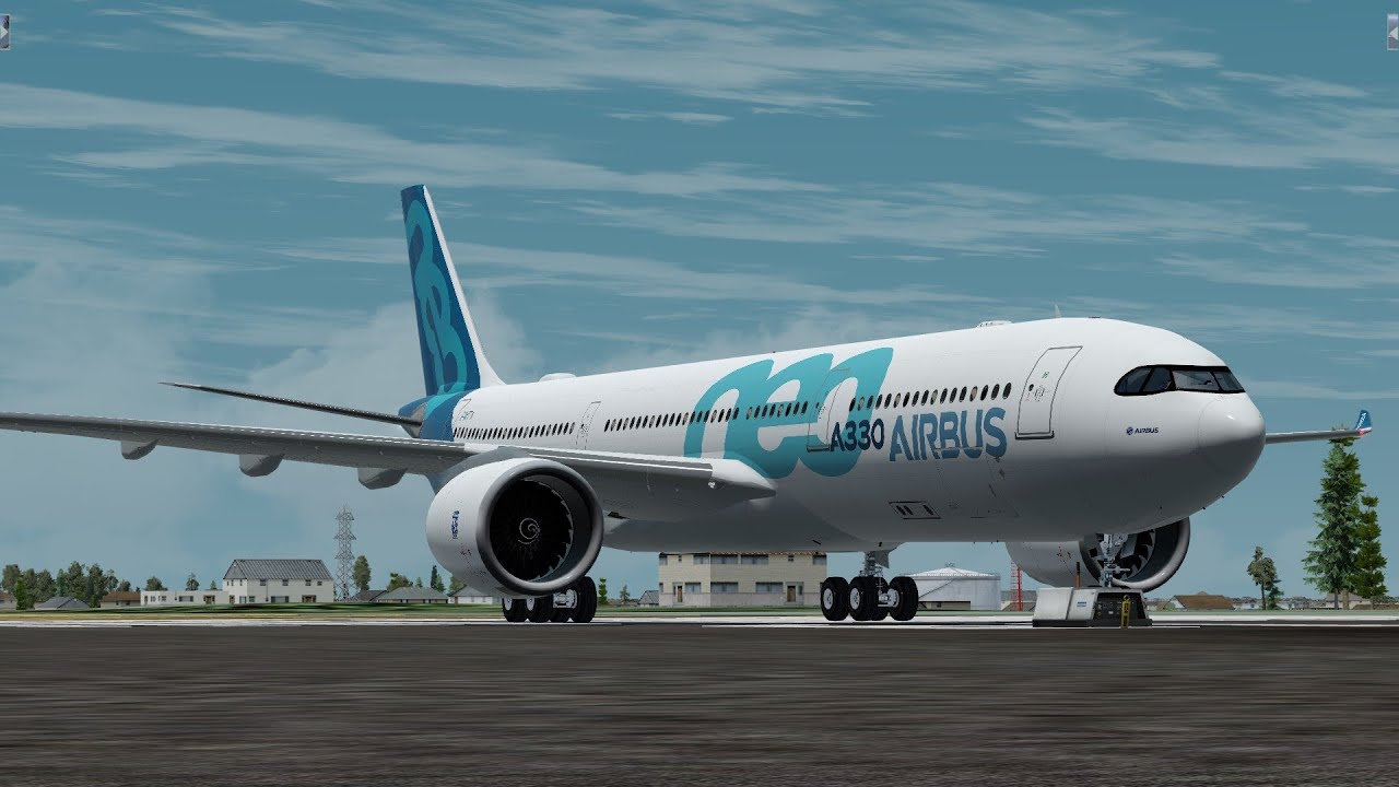 Aerosoft A330 Merge Saad A330 900 Door Test Youtube