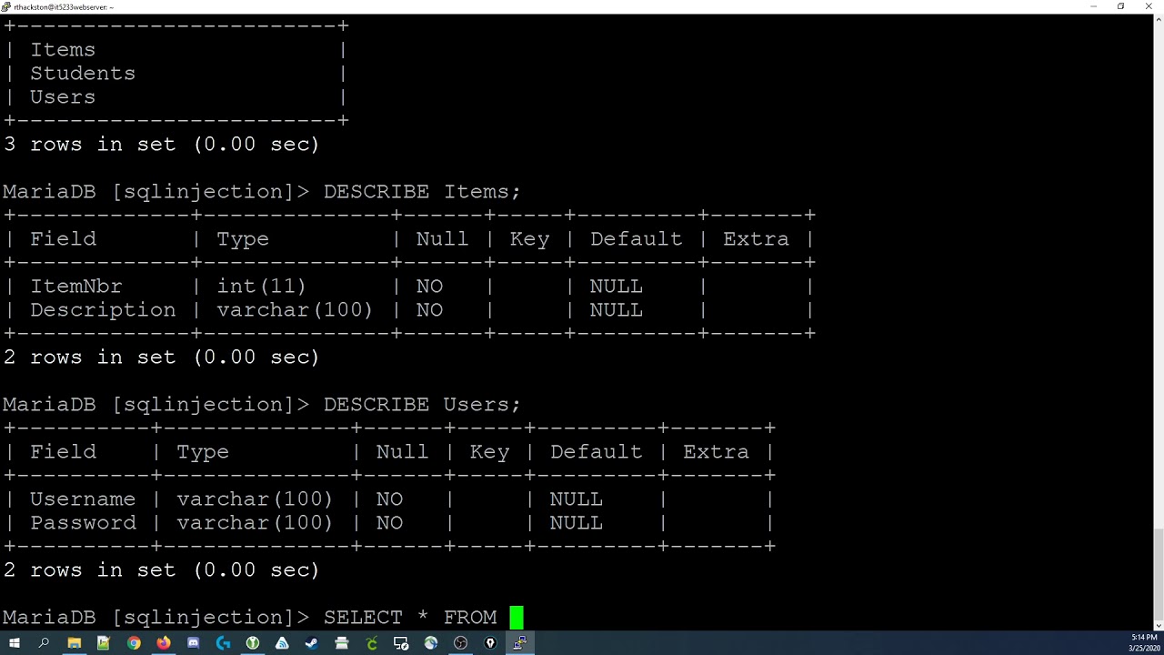 051 Basic Select Syntax In Mysql Youtube
