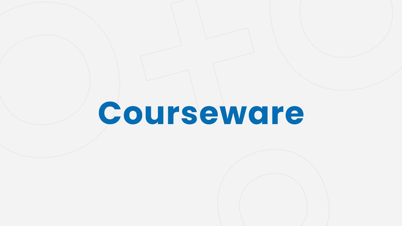 Courseware Youtube