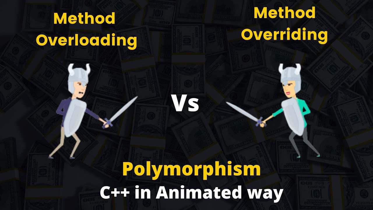 Function Overriding Vs Function Overloading An Animated Way Youtube