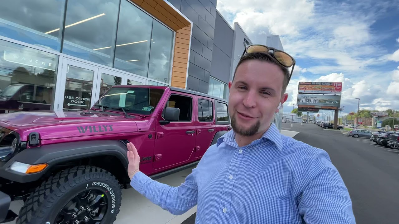 рџ Pink Jeep New Limited Edition Tuscadero Pink Color Tour Youtube