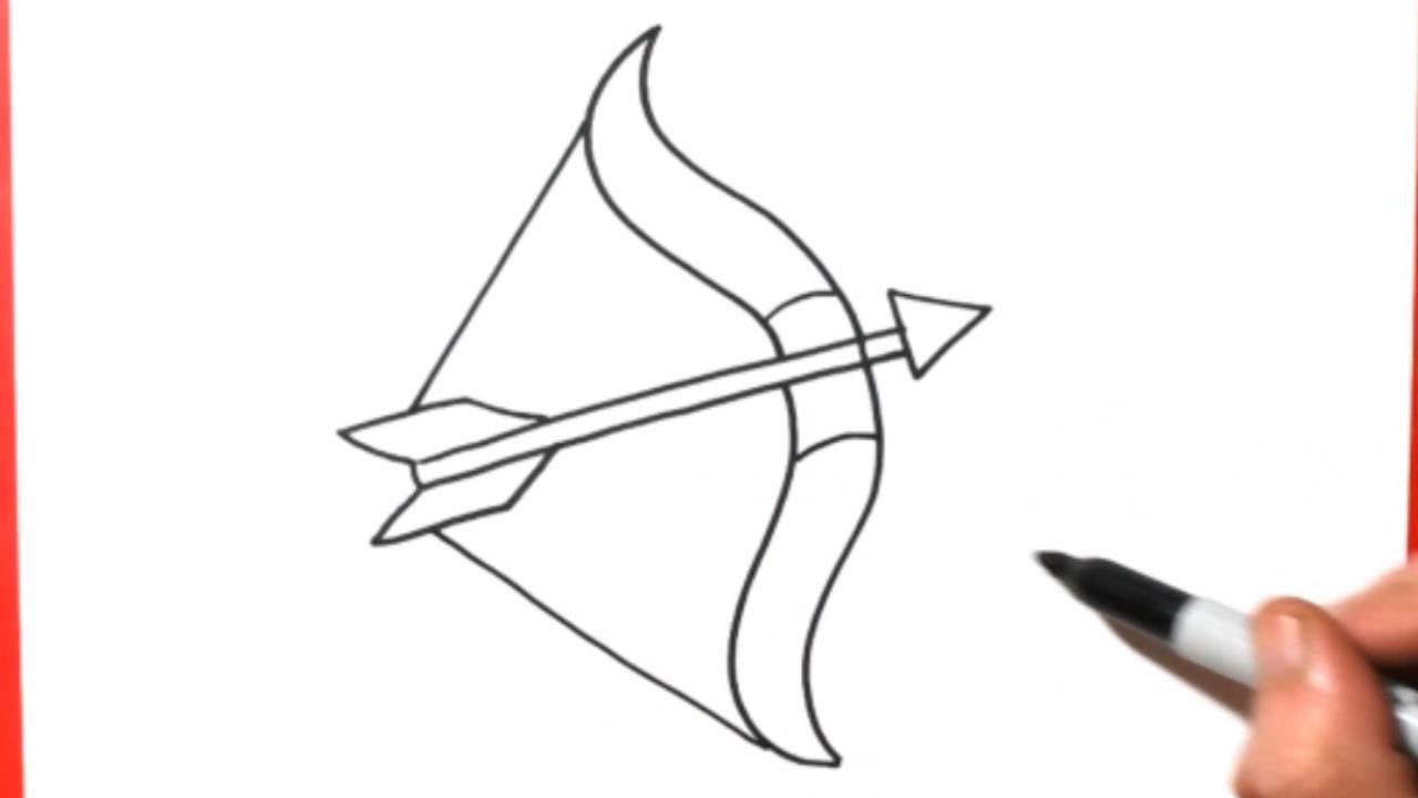 How To Draw A Bow And Arrow Drawing And Anchoring The Bow
