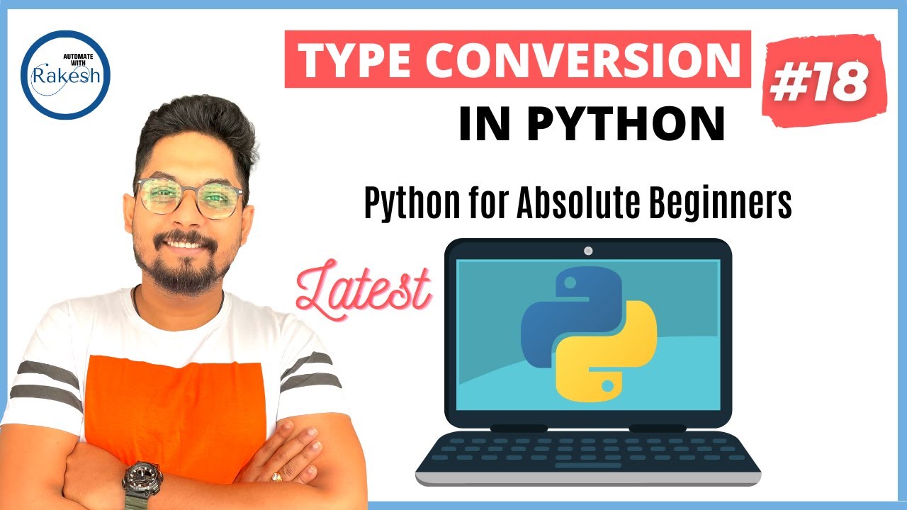 18 Python Tutorial For Beginners Python Number Type Conversion