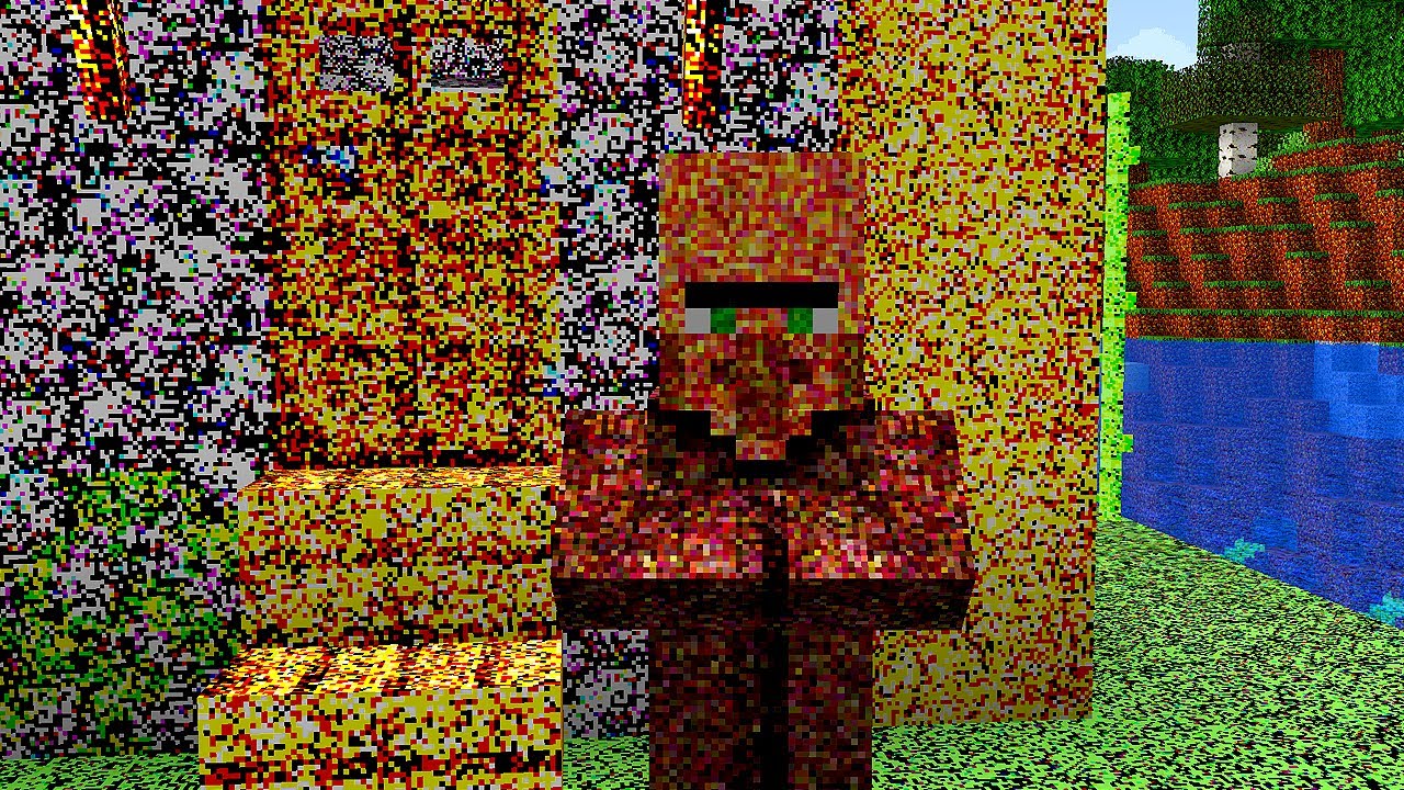 Minecraft Deep Fried Youtube