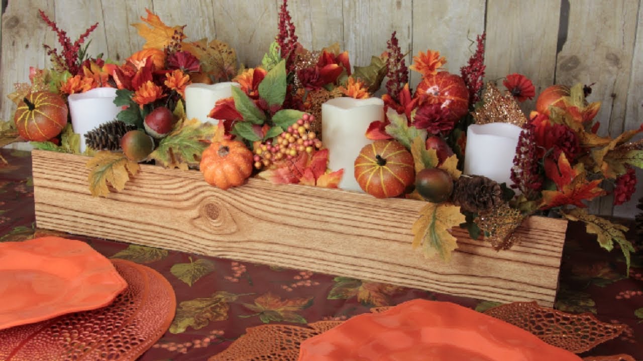 Dollar Tree Fall Decor Youtube