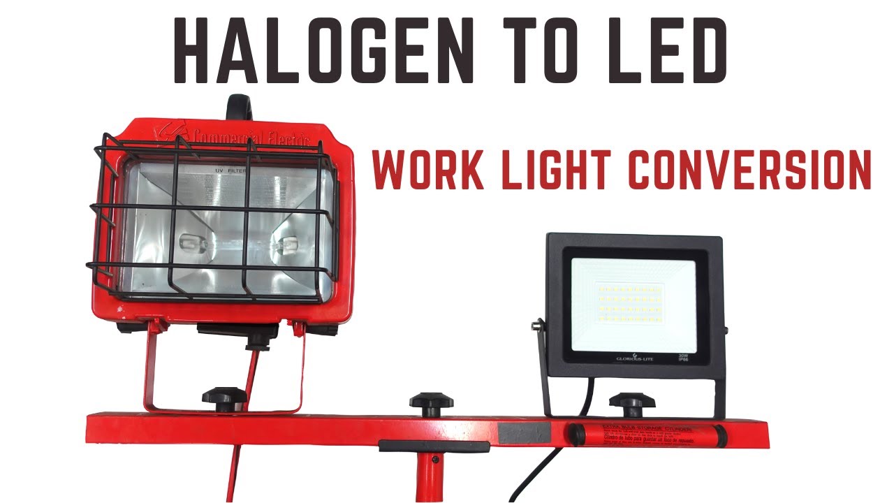 Inexpensive Halogen Work Light Led Conversion Led Replacement