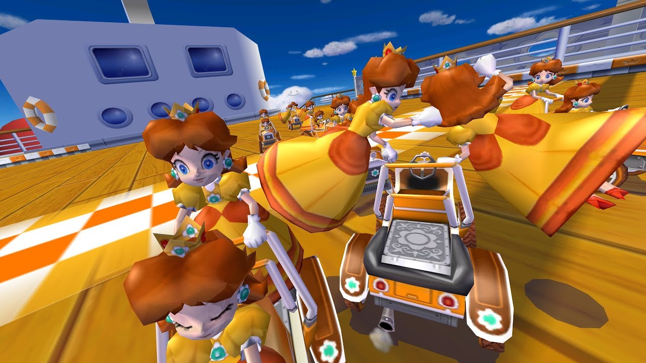 Princess Daisy Mario Kart Double Dash