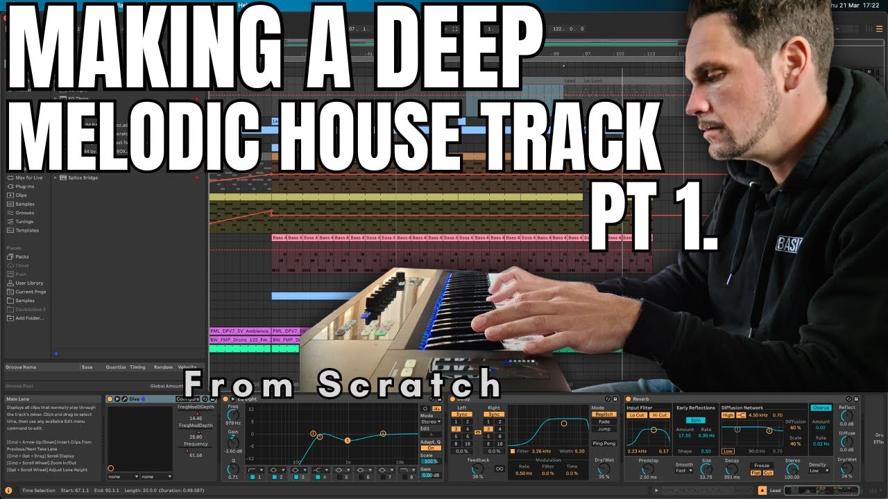 Making A Melodic House Track From Scratch Youtube