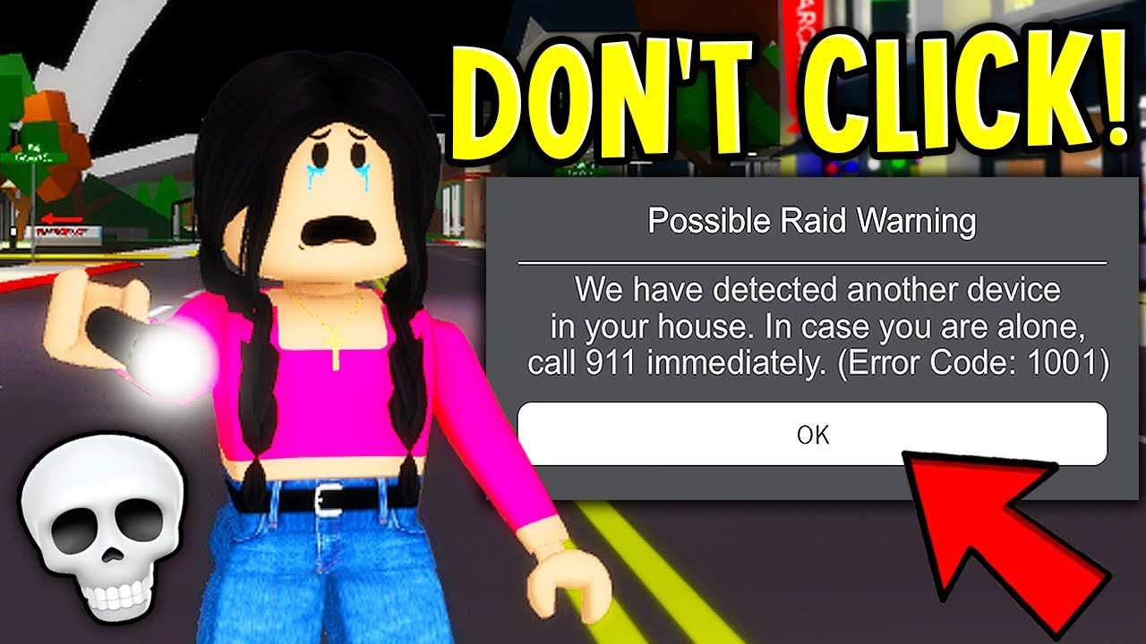 The Creepiest Errors On Roblox Brookhaven Youtube