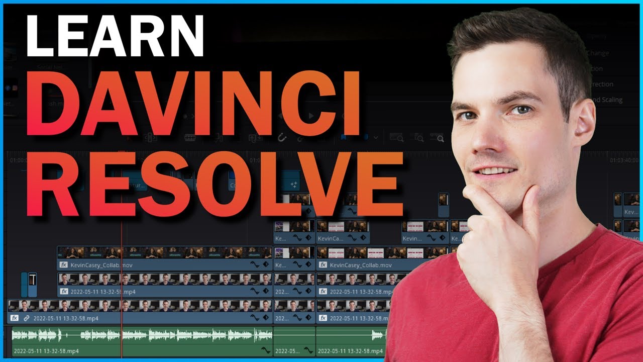 Davinci Resolve 18 Tutorial For Beginners Youtube