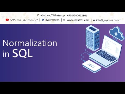 Oracle Sql Tutorial What Is Normalization In Sql Database