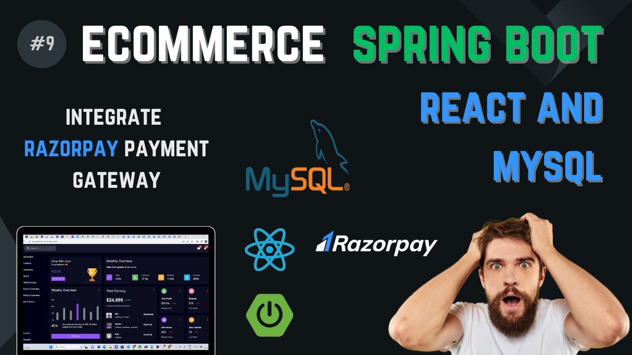 Build Ecommerce Full Stack Project With Spring Boot React Razorpay