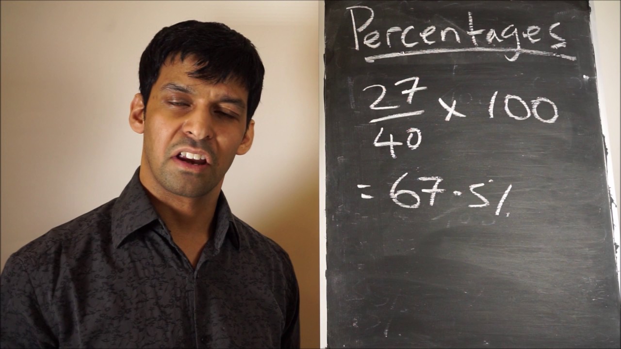 Percentages Youtube
