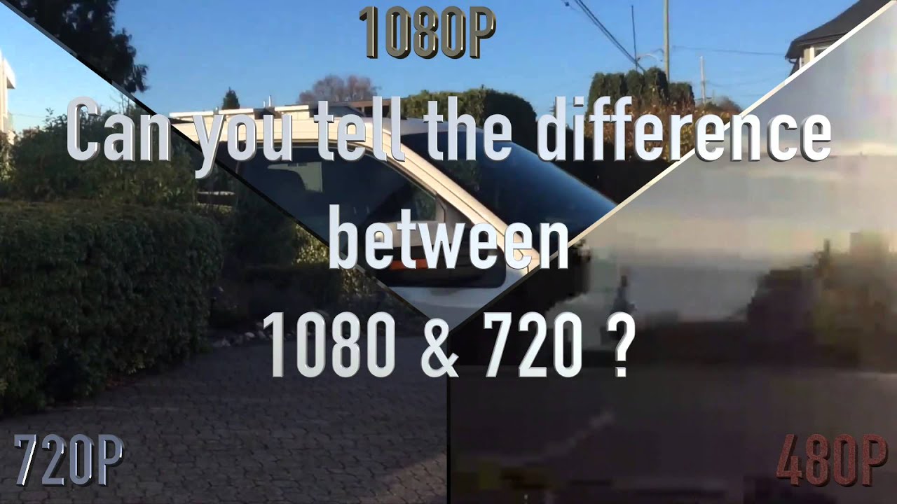 1080p Vs 720p Vs 480p Youtube