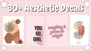 Aesthetic Bloxburg Decal Codes Roblox Doovi